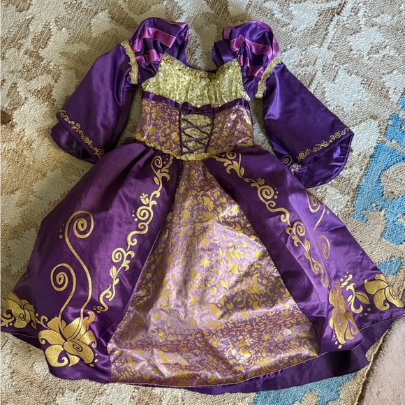 Disney | Costumes | Disney Purple And Gold Kids Costume | Poshmark
